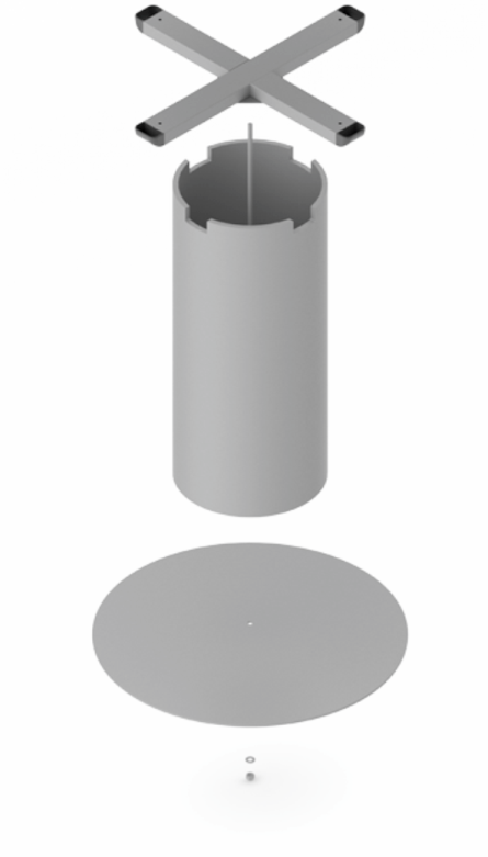 Metal Table Base System BOMA - VOGA